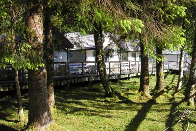 Boardwalk Cabins at Waterfall Resort Alaska