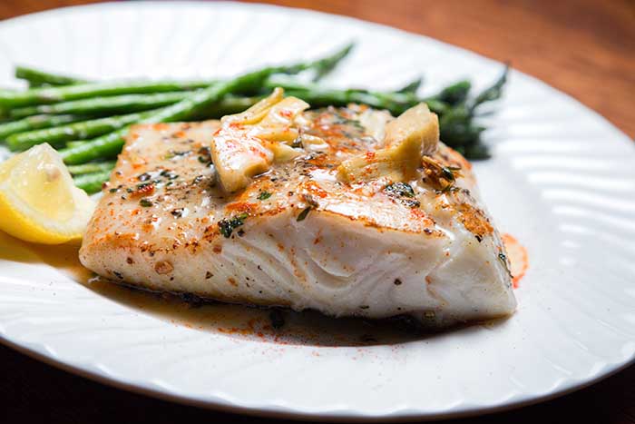 Baked Halibut In Olive Oil