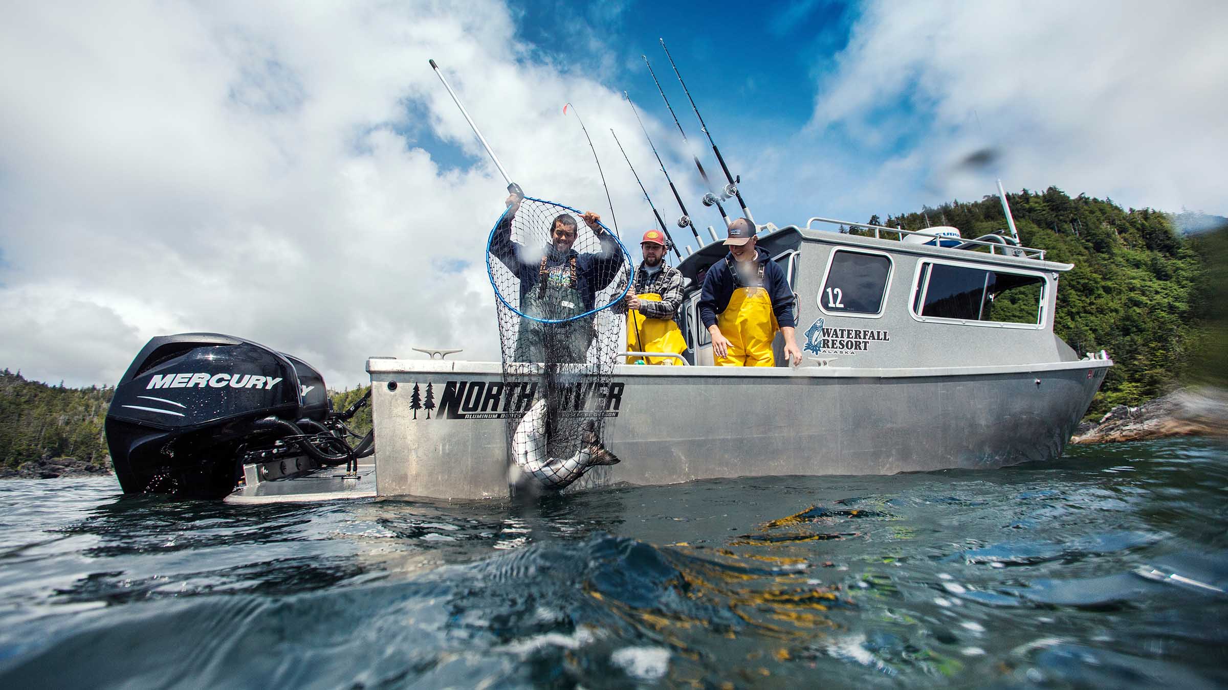 Preparing for your wild Alaska fishing at Waterfall Resort